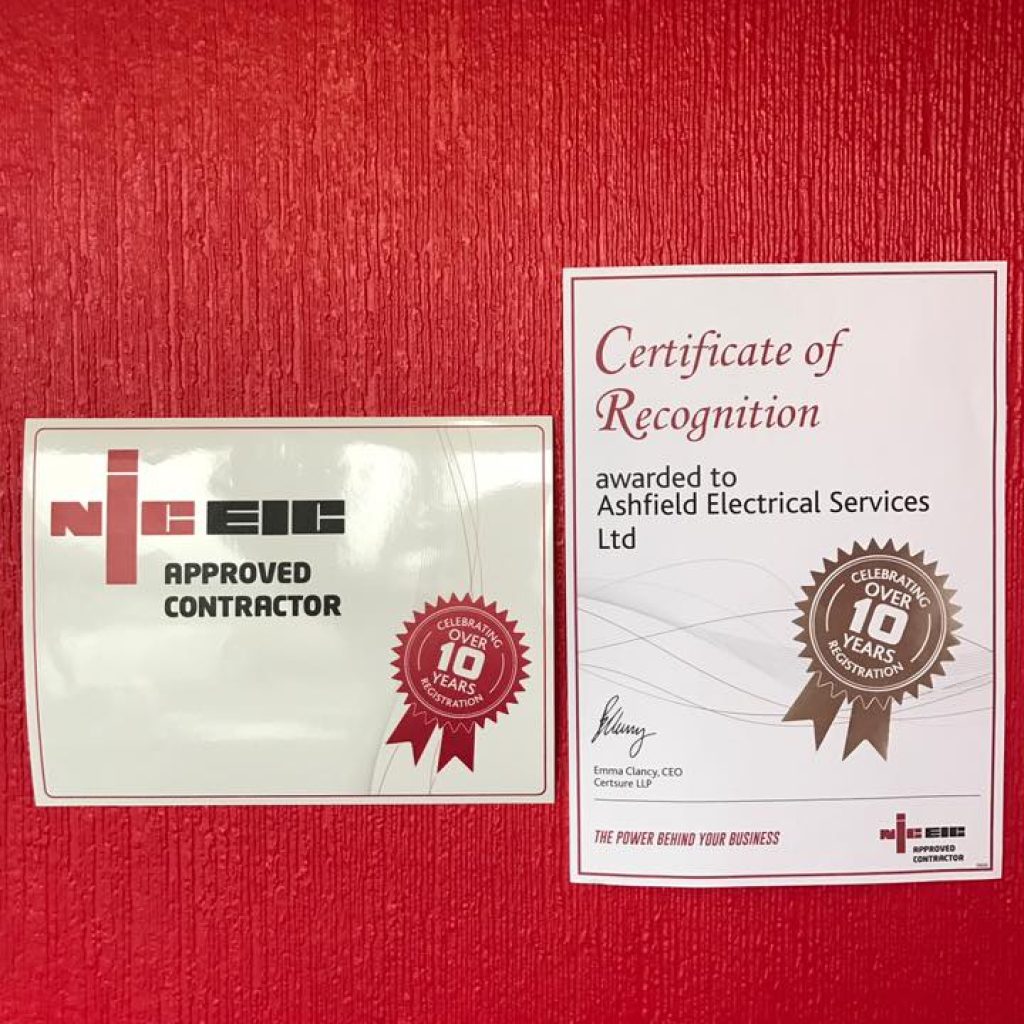 NIC EIC Approved Contractors - ICS Ltd